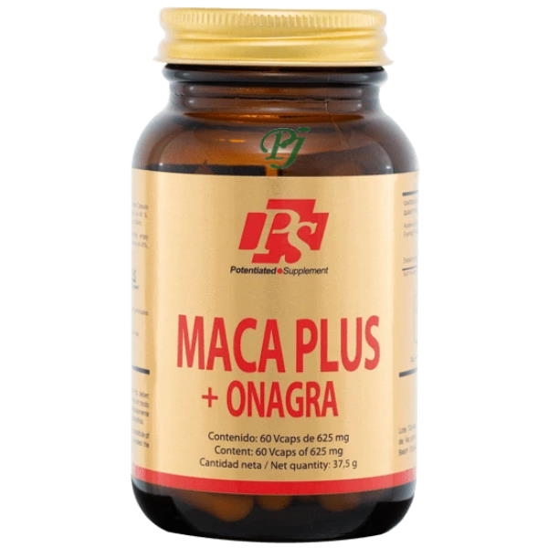 Maca + Onagra 60 Capsulas 600Mg - Ps - Naturcent